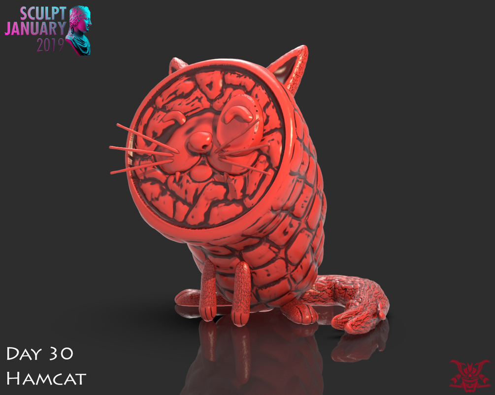 Ham Cat Timelapse + Model