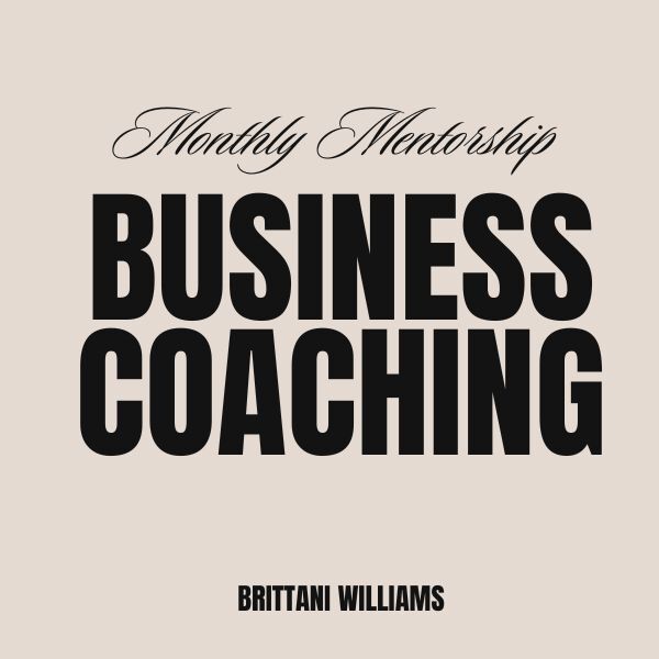 Business Coaching 101 ( Monthly Membership )