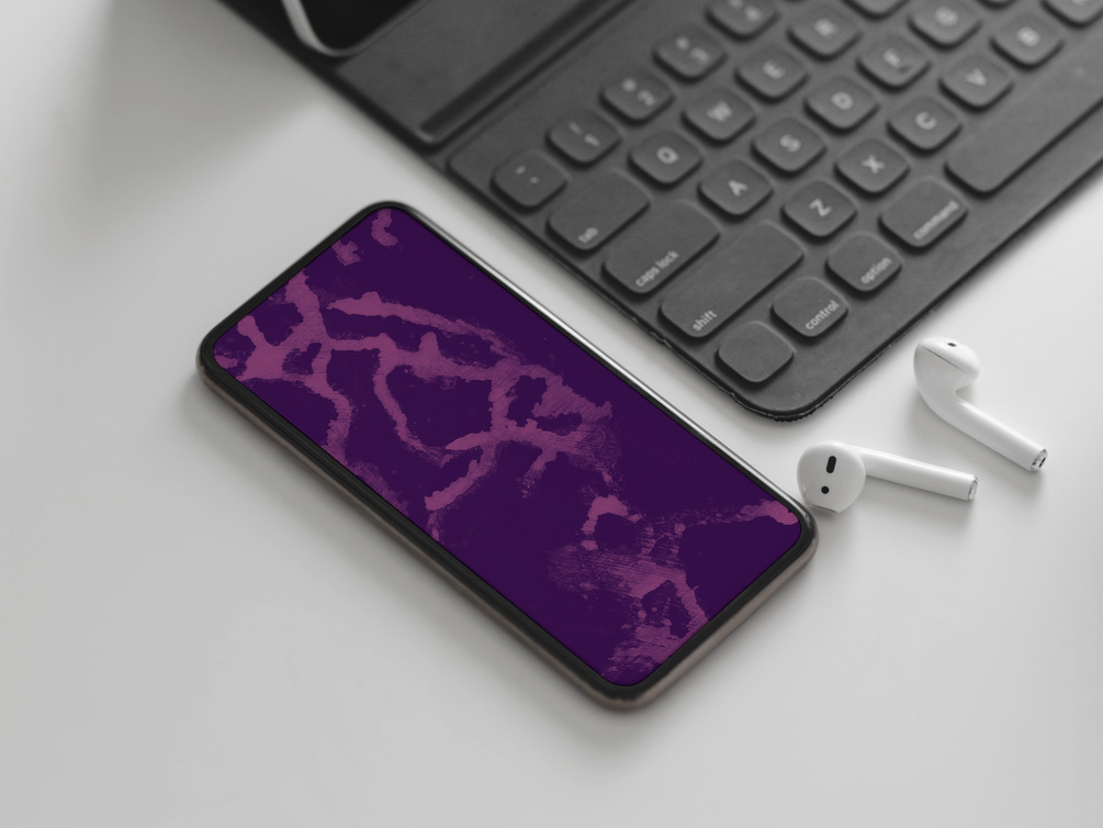 Digital papers Violet Deep vol. 1