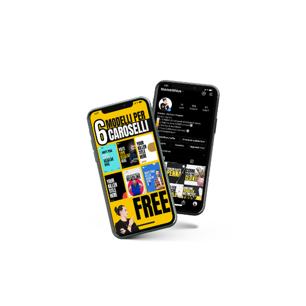 Free 6 Template Model Carousel For Canva