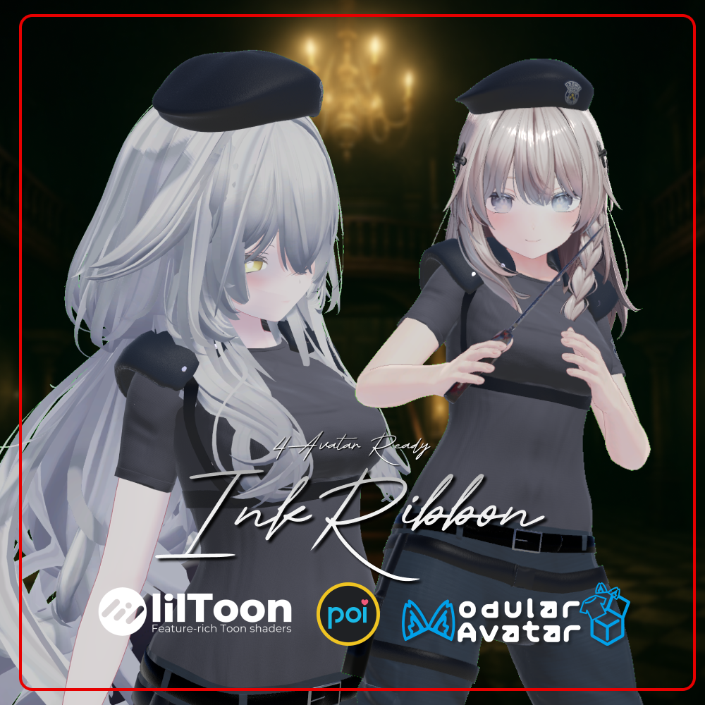 InkRibbon – Classic Survival Uniform [VRChat Outfit]