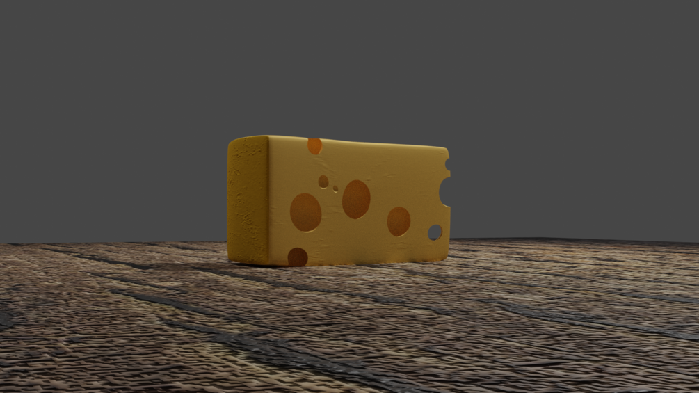 Cheese 3D model