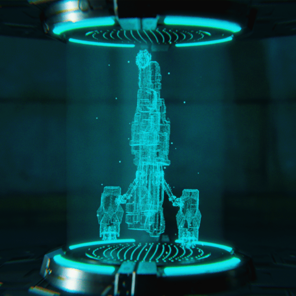 Blender 3D: HoloGram Material