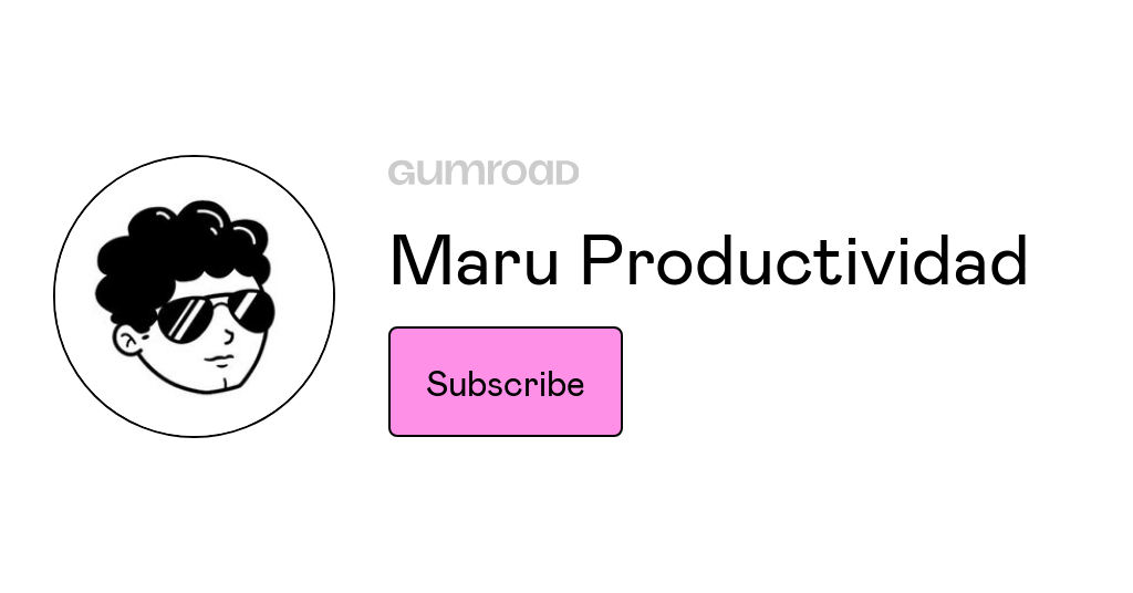 Maru Productividad