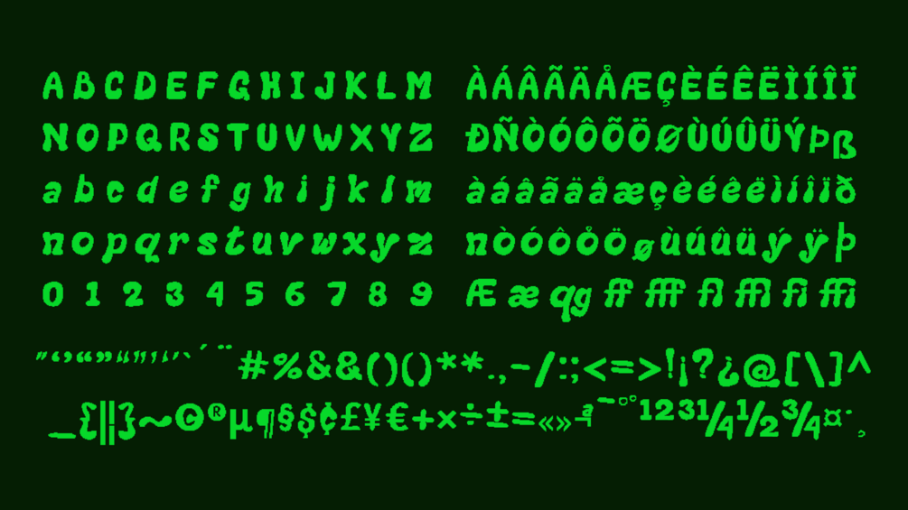 Float Pixel Font OFL