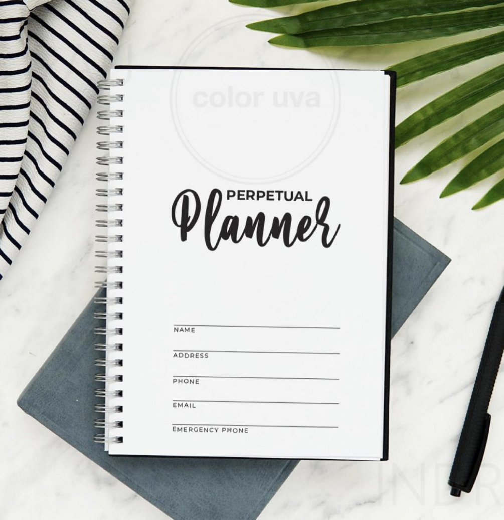 Agenda Perpetua Ingles/español PDF Imprimible