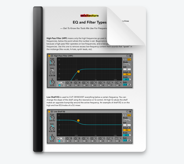 The EQ & Filter Types Guide (PDF)