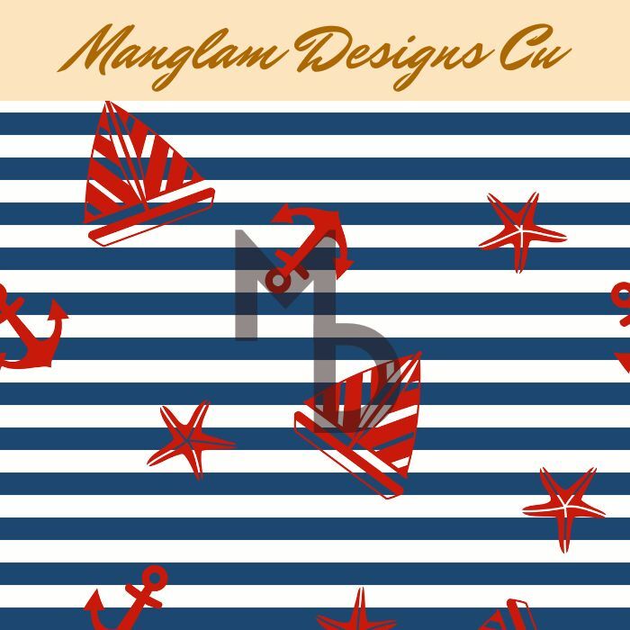 Cruise seamless repeat pattern, seashell seamless, Ocean boat seamless ...