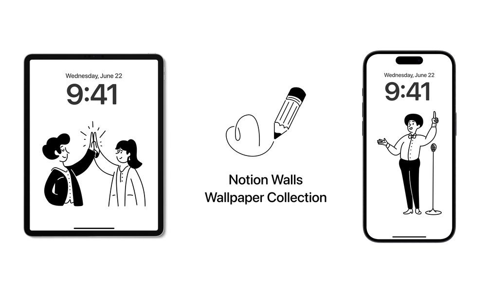 Notion Walls - Wallpaper Set