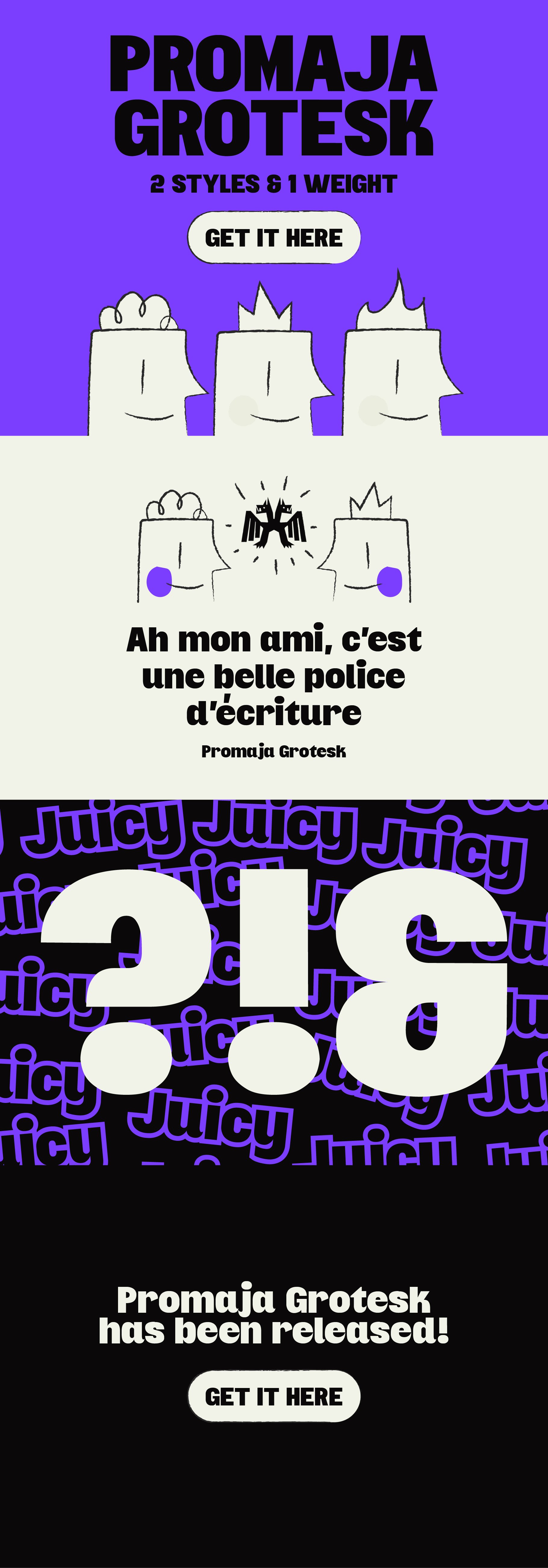 New Release! Promaja Grotesk is here ☂️ - 𝕶𝖚𝖑𝖙𝖚𝖗𝖊 𝕿𝖞𝖕𝖊