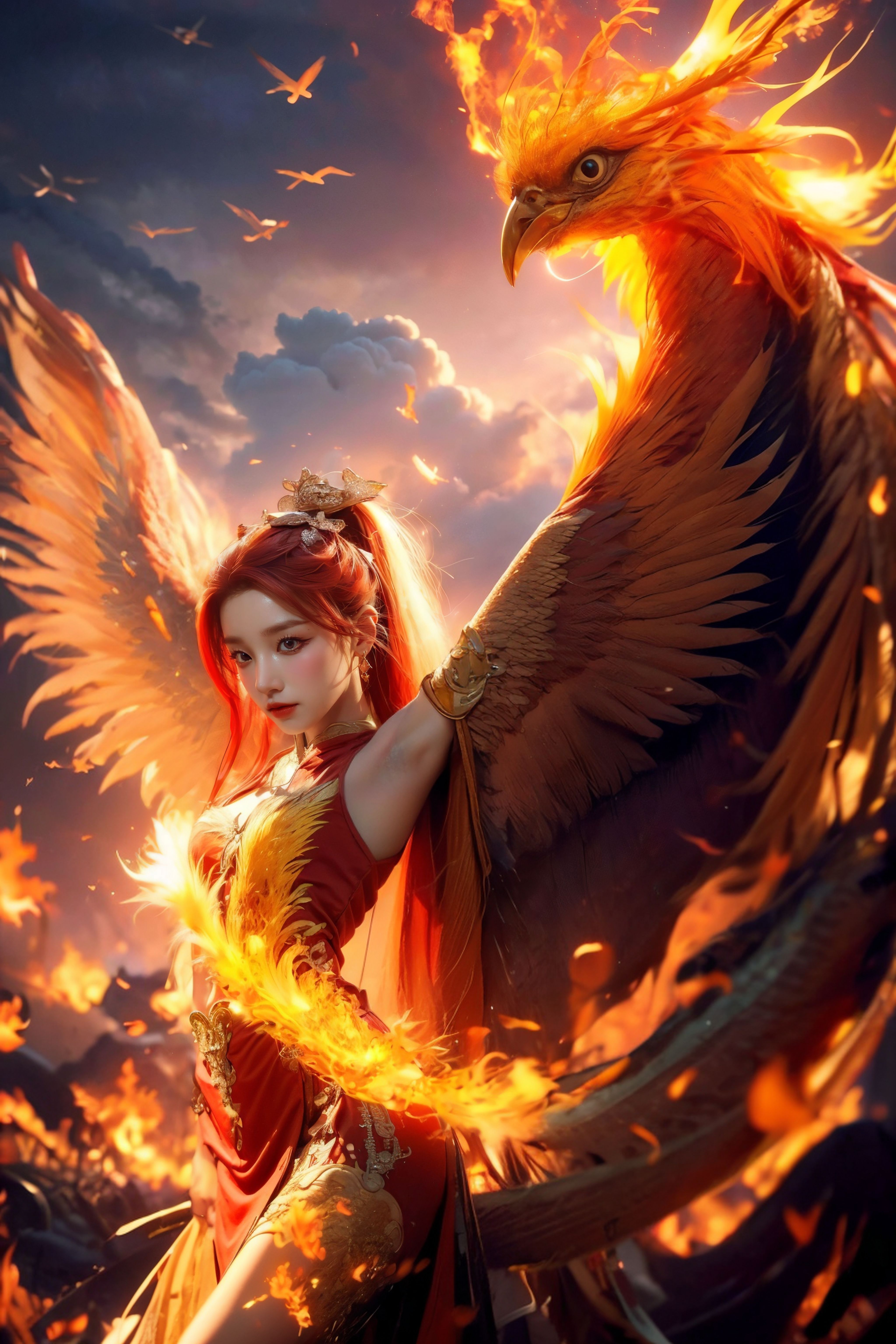 [WALLPAPER] Phoenix - Tzuyu99x