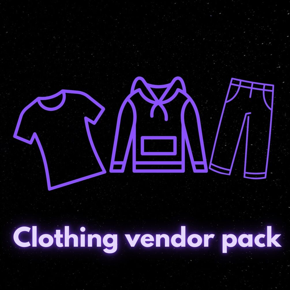 Clothing Vendor Pack