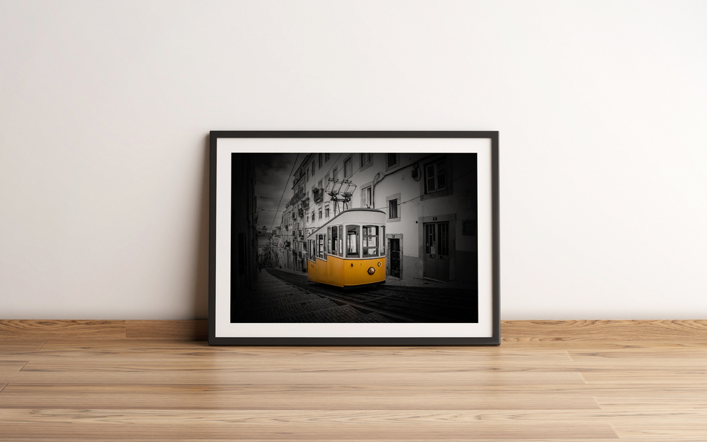 Digital Tram Poster Design