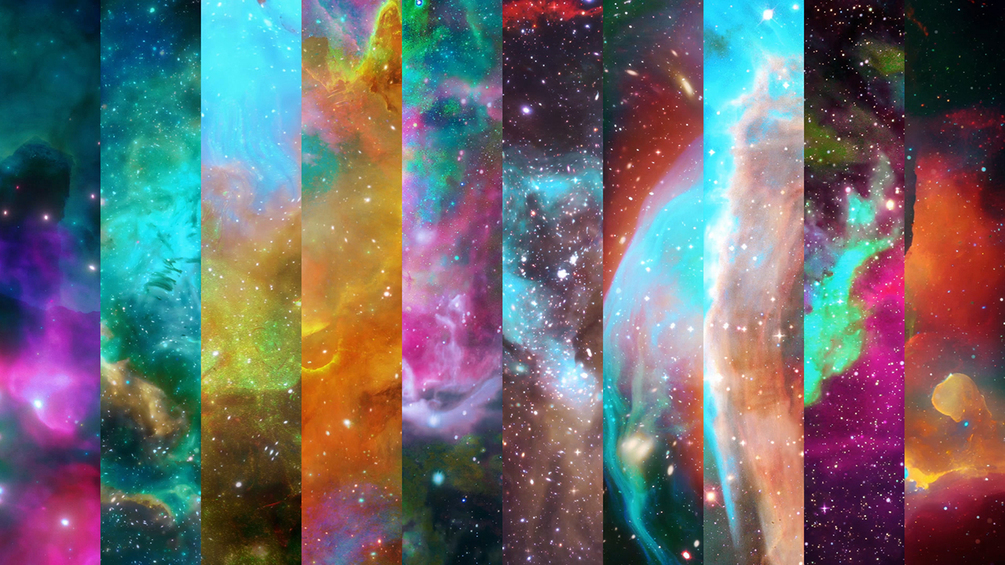 10 Colorful NEBULA Animations - HD