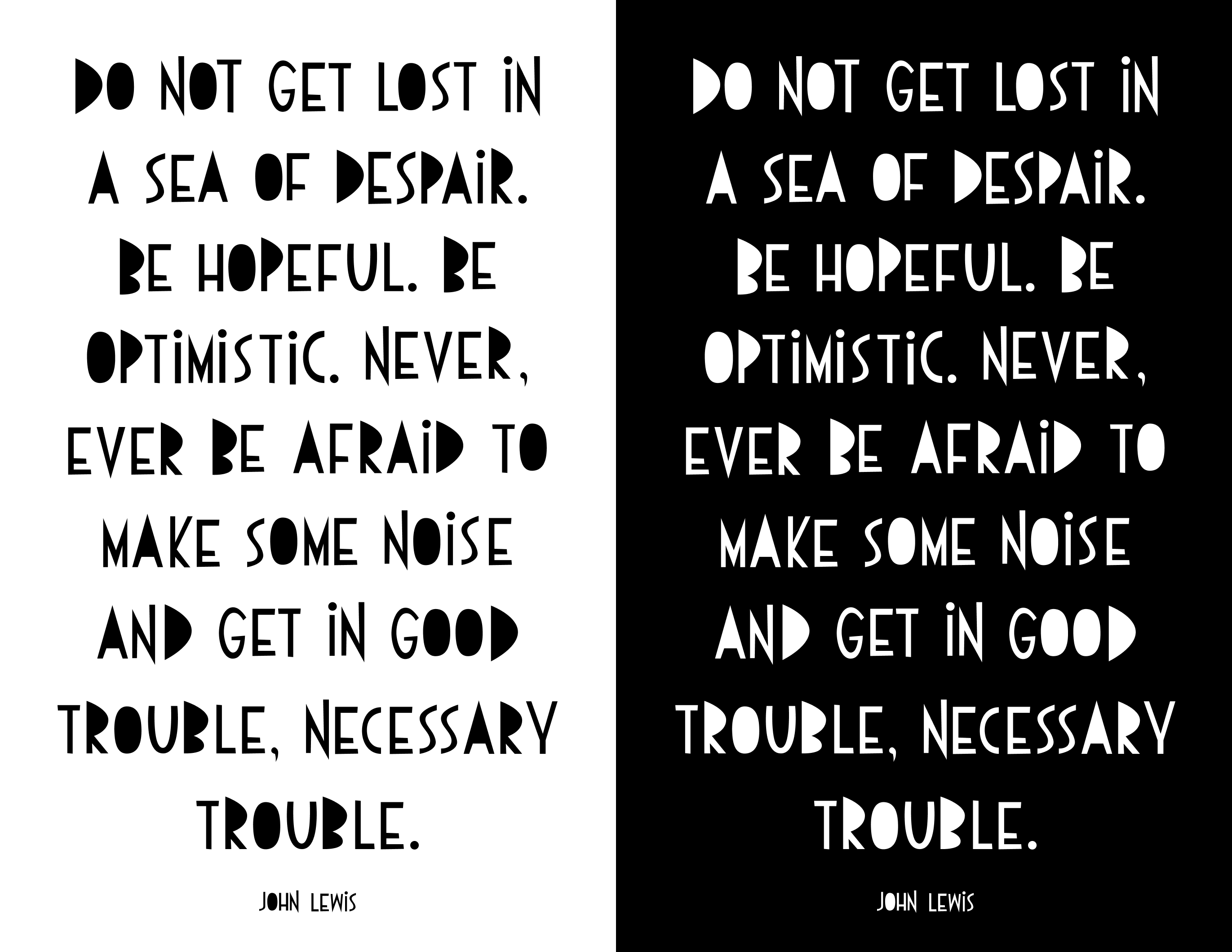 Good Trouble Print