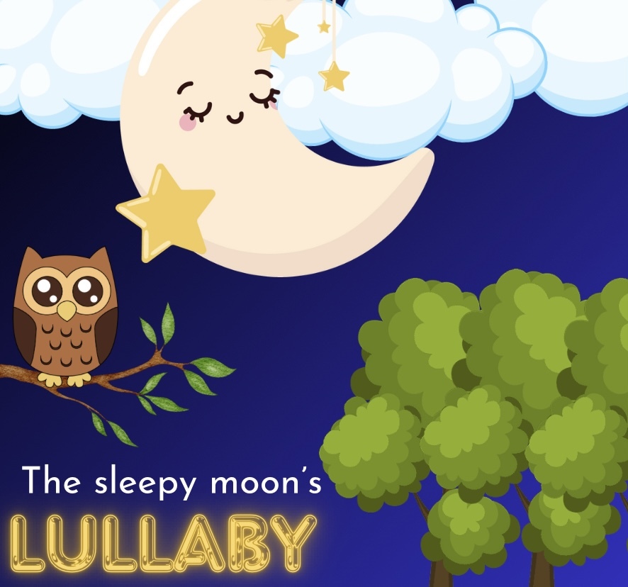 The sleepy moon’s lullaby