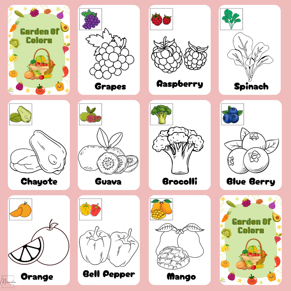 Garden of Color - Fruits & Vegetables