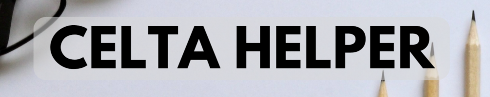 Pre-CELTA Training Camp: 13th-27th May 2024