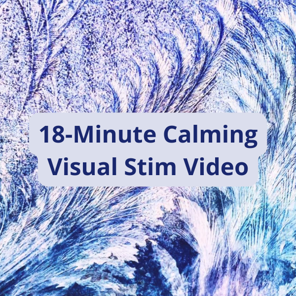 "Cosmic Feather" - Neurodivergent Visual Stim Video