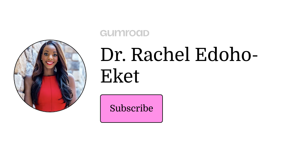 Dr. Rachel Edoho-Eket
