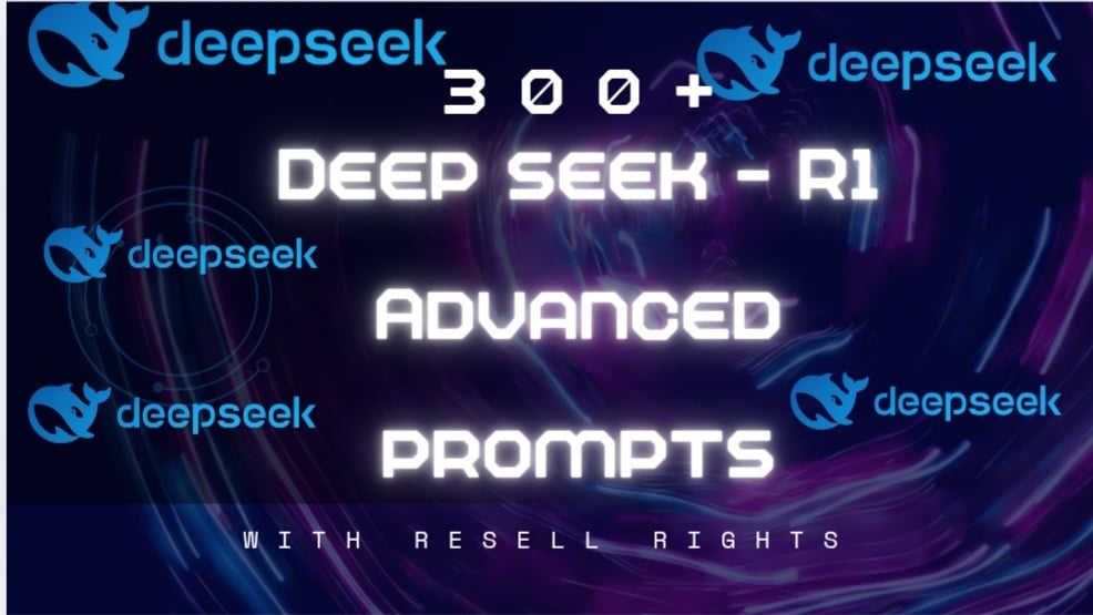 300+ DeepSeek-R1 Advanced prompts list (copy)