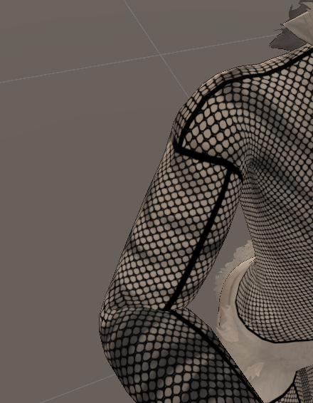 Yena Avatar - Fishnet texture