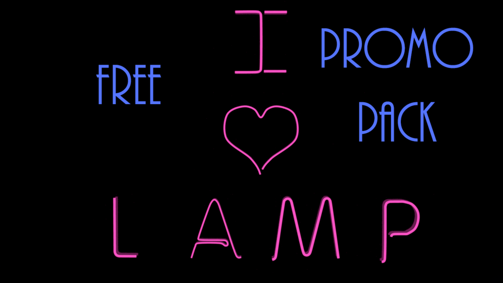 I Love Lamp Promo Pack