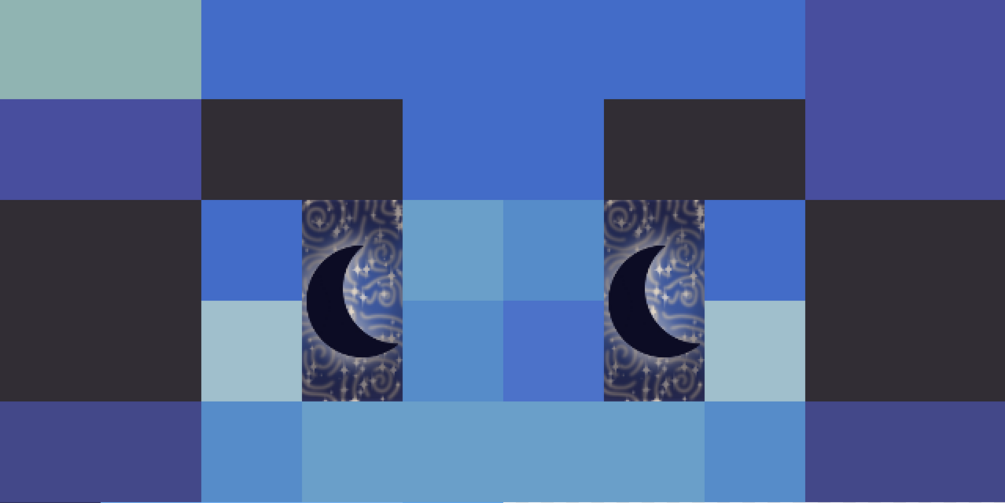 Moon HD Minecraft Eyes