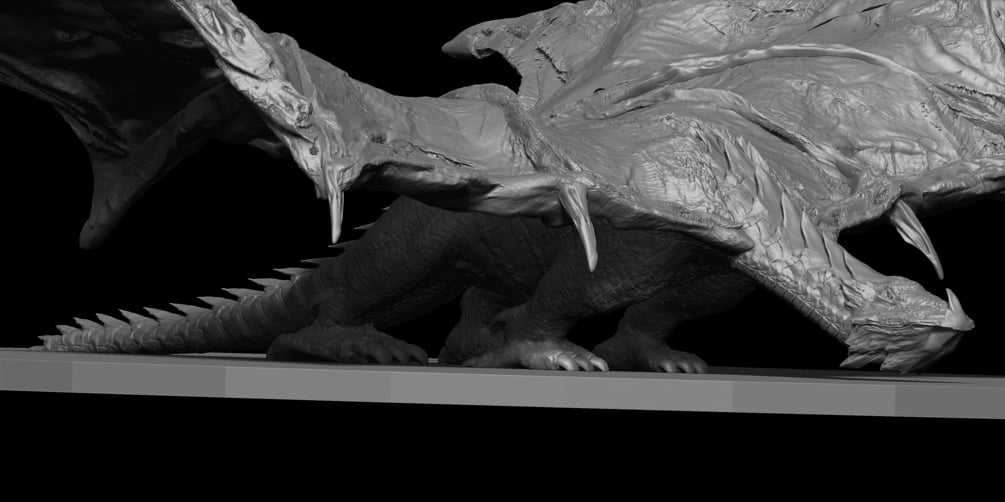 FREE DRAGON MODEL - Detailed by VDM DRAGON KIT
