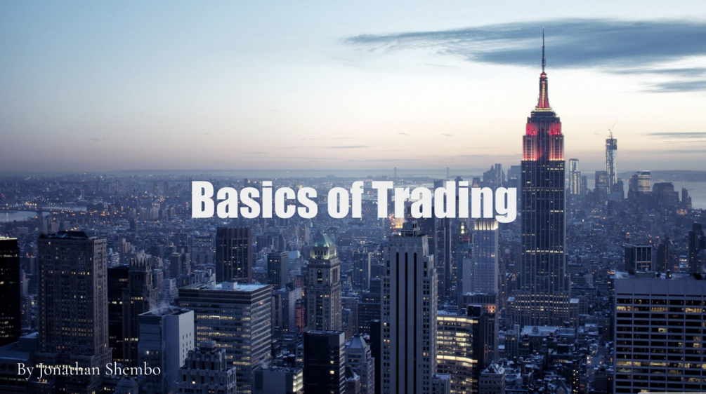 Basics of Trading( Guide part 1)