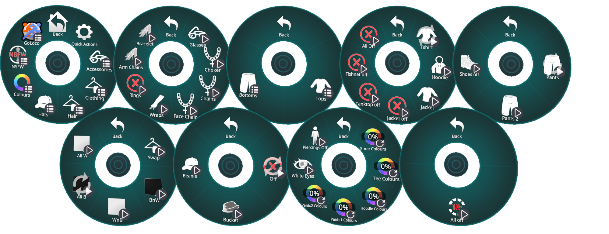 Alon and Iri (VRChat Model GoGoLoco DPS)