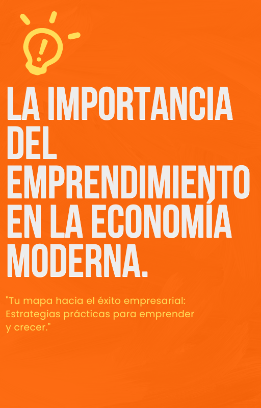 La importancia del emprendimiento en la economía moderna.