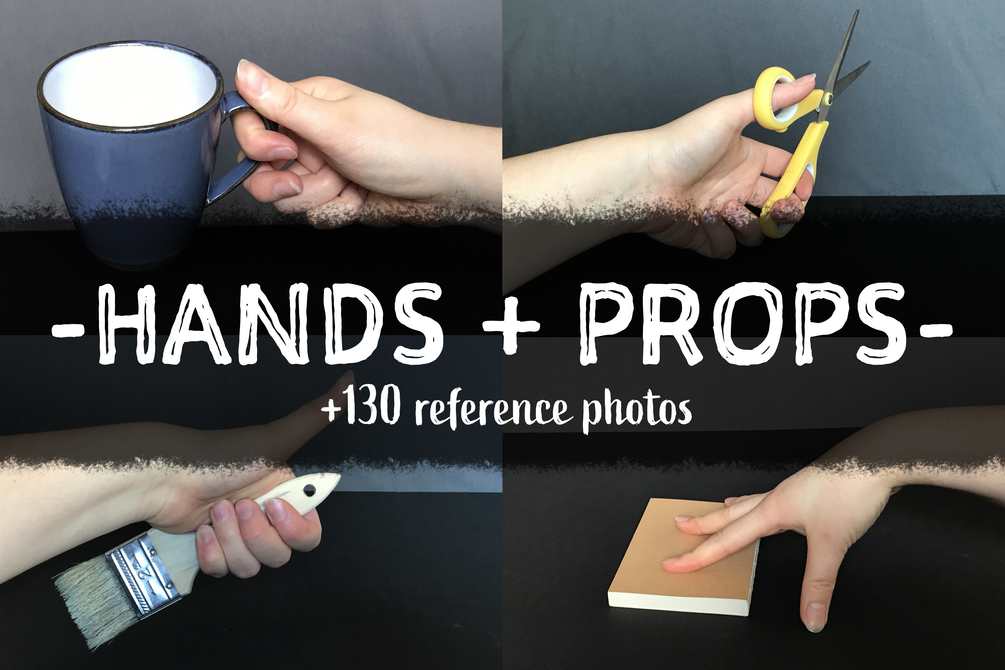 130+ Hands and Props References