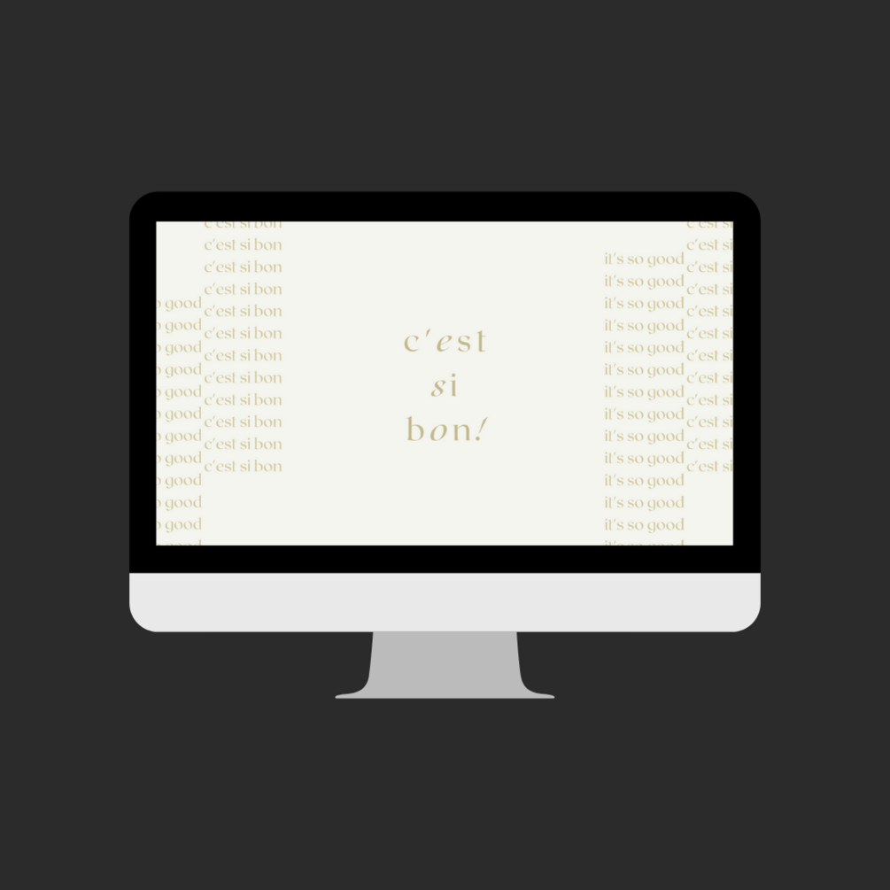 C'est Si Bon Desktop Wallpaper