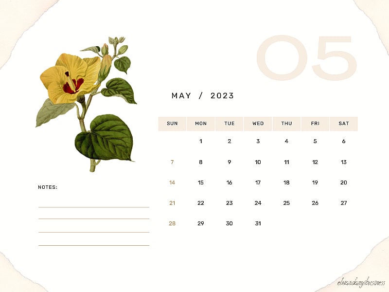 May Magic: Embrace the Beauty of the Month with Our Delightful Calendar