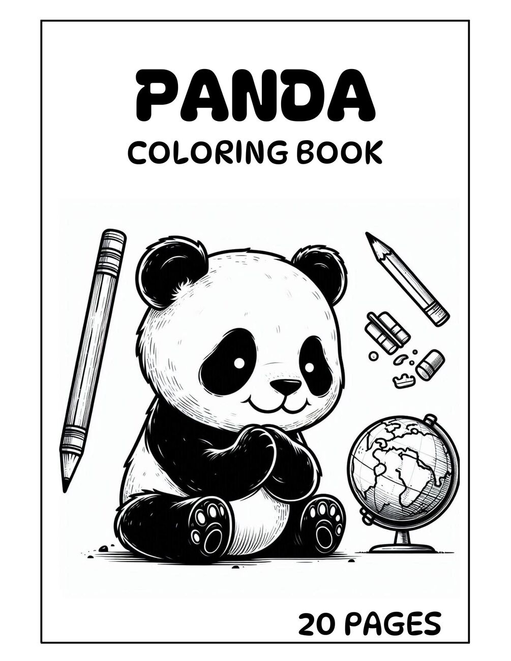 Panda Coloring Book