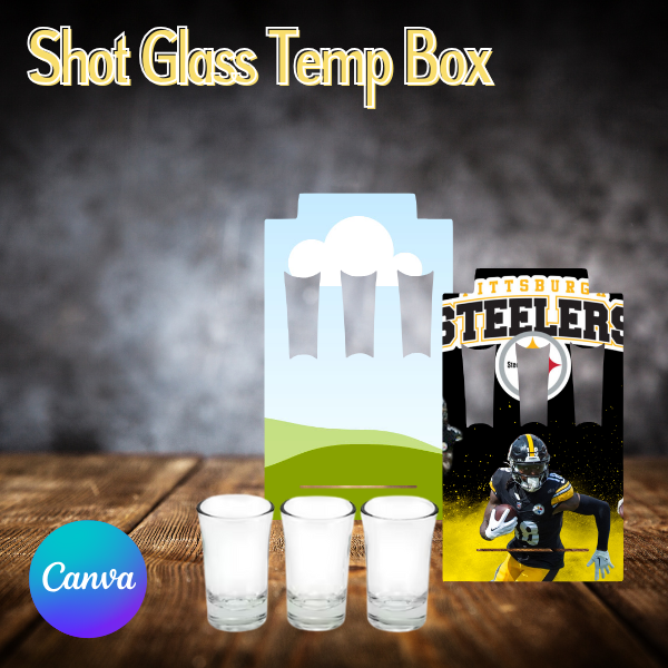 SHOT GLASS BOX TEMPLATE