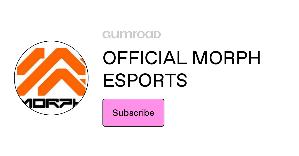OFFICIAL MORPH ESPORTS