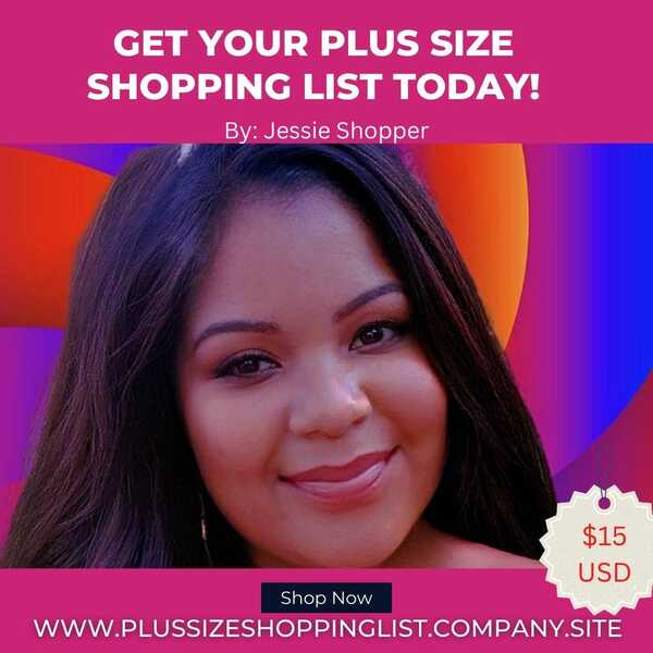 Jessie Plus Size Shopper