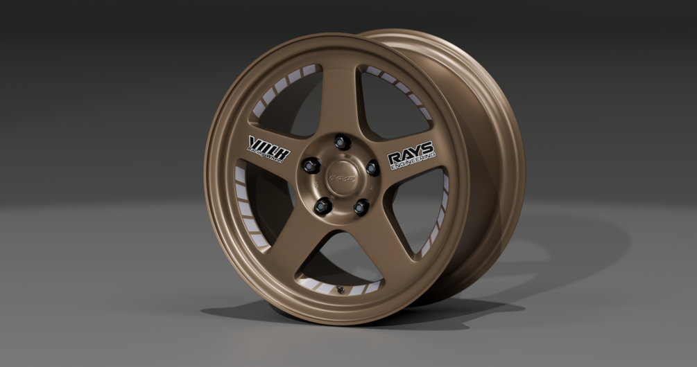 Rays Volk Racing TE16 ( 5-spoke TE37)