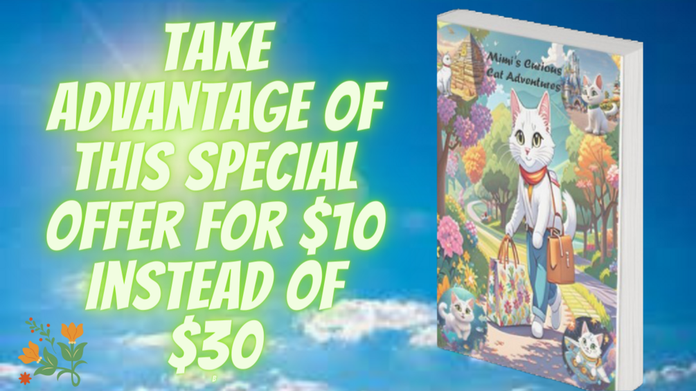 The story of Mimi's curious cat adventures