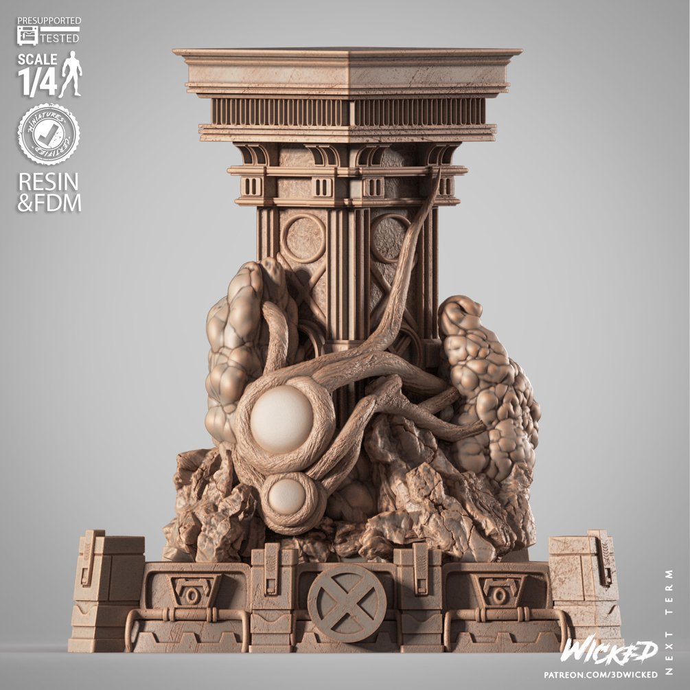 Wicked Marvel Nimrod Portrait Bust: Tested and ready for 3D printing