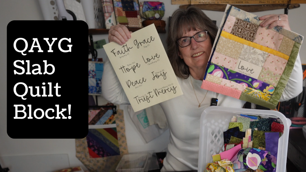 Quilt As You Go Slab Quilt Printable