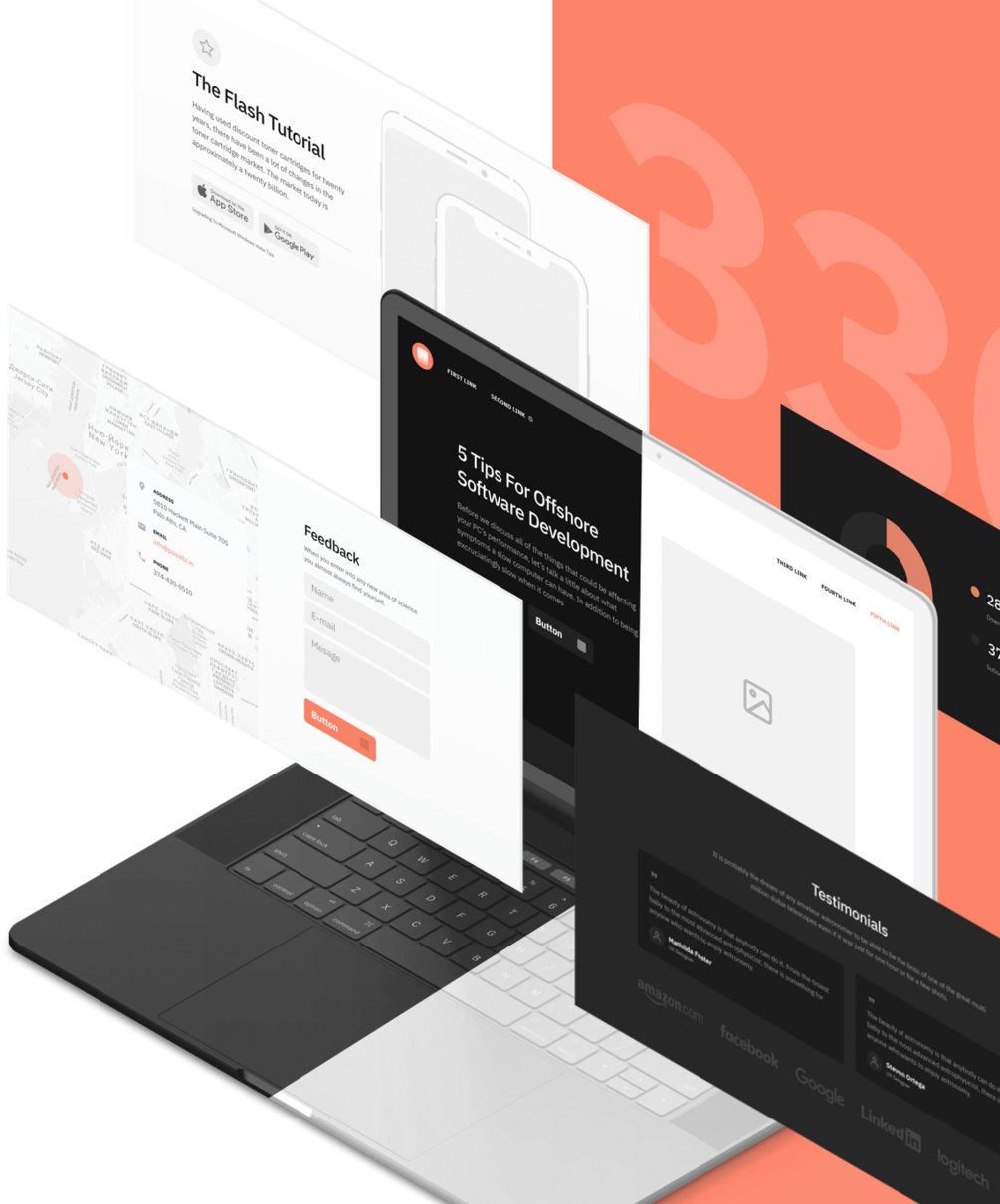 Busy-Pack - 20 Best Wireframe from 2019