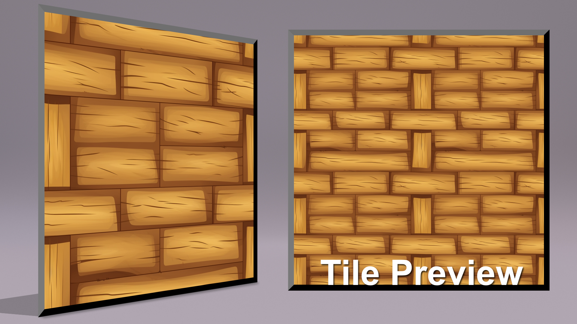Cartoon Wood Textures Pack 10 - 10x PNG