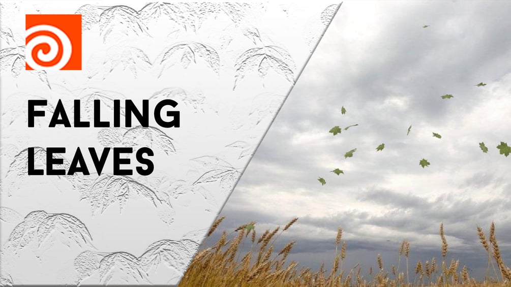 Houdini lesson 'FALLING LEAVES'