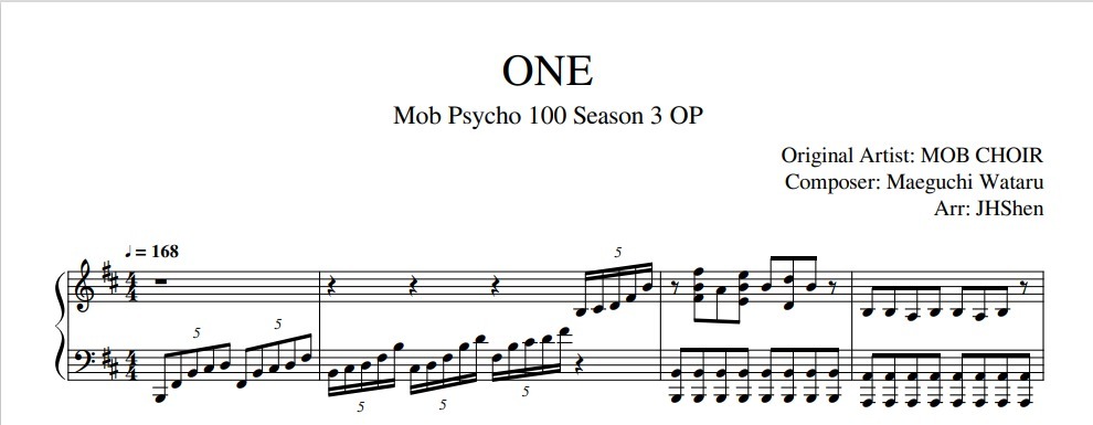【ONE】- Mob Psycho 100 Season 3 OP / 路人超能 100 第三季 片頭曲