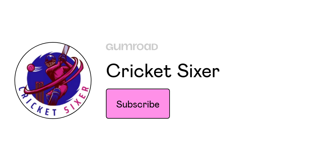Cricket Sixer