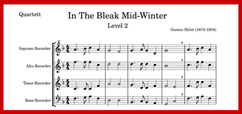 In The Bleak Mid-Winter