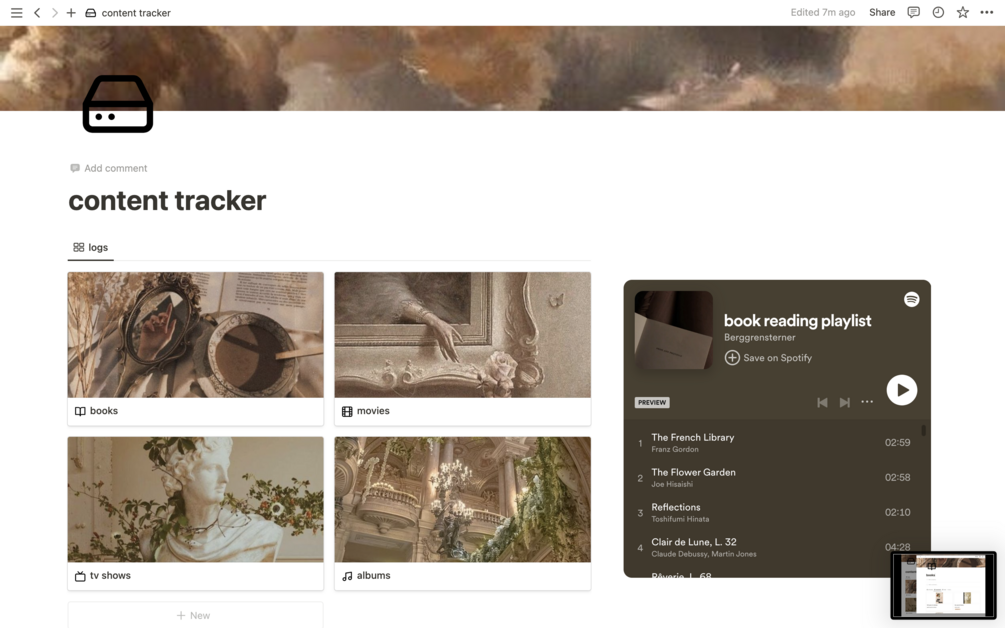 notion content tracker
